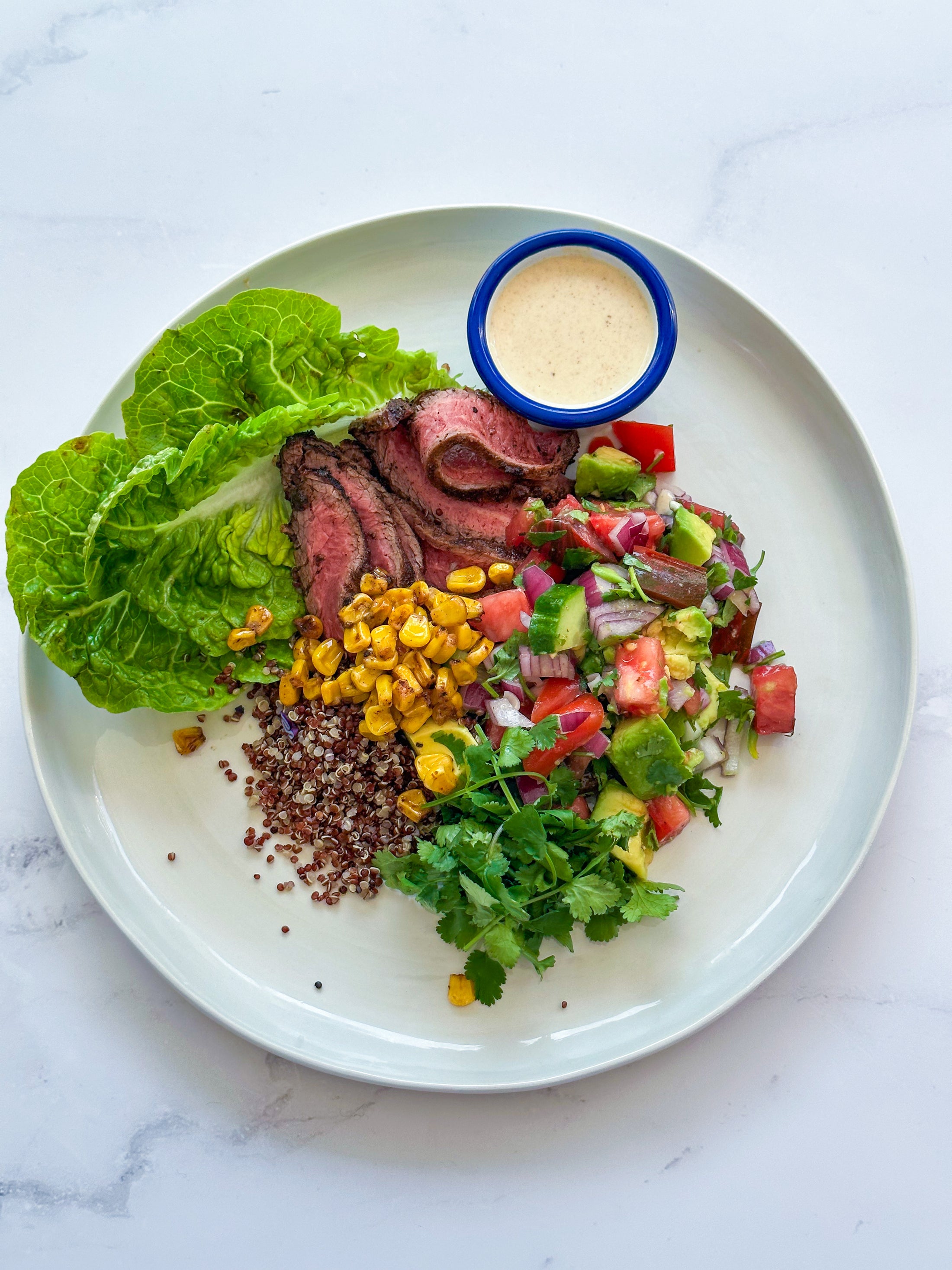 Mexican inspired beef salad – Miss Polly's Kitchen