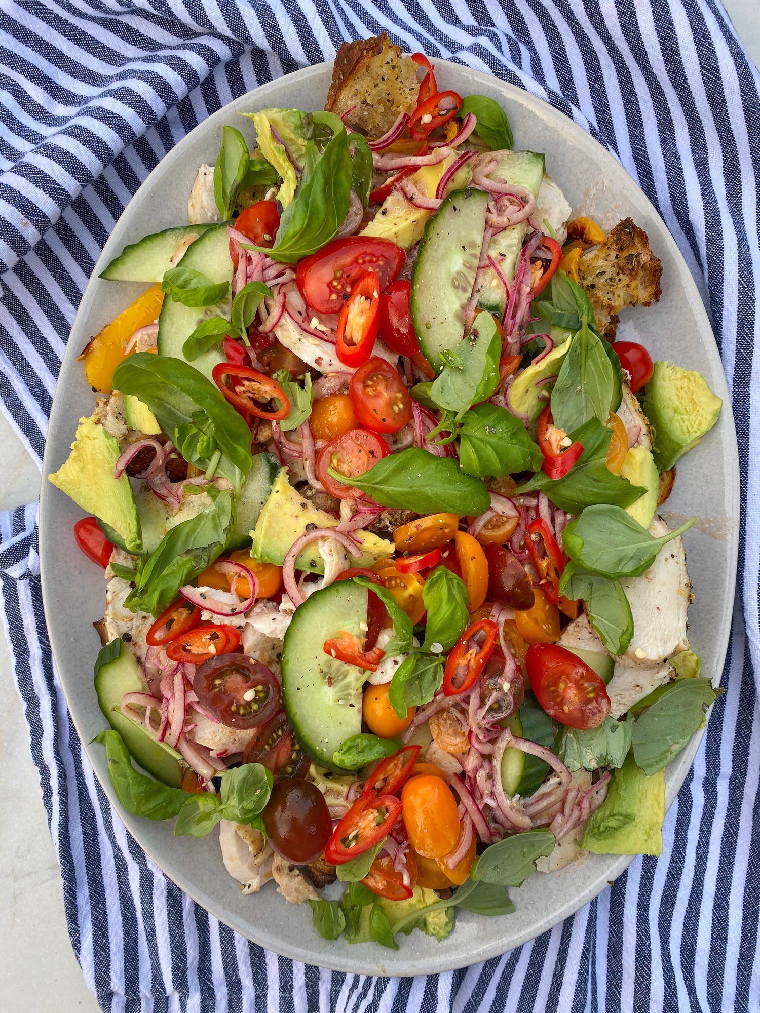 Summer chicken salad – Miss Polly's Kitchen